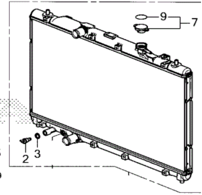 19010-64A-A01 - 2022-2025 Honda - Radiator Assembly | Genuine Honda Parts