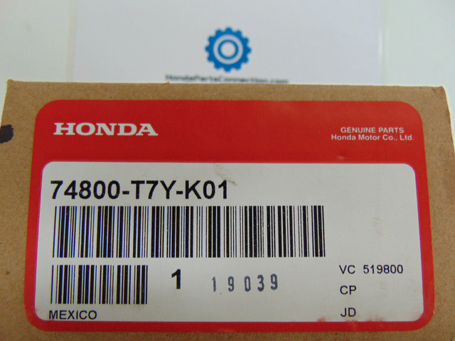 74800-T7Y-K01 - Lock Actuator - 2016-2022 Honda HR-V | Genuine Honda Parts