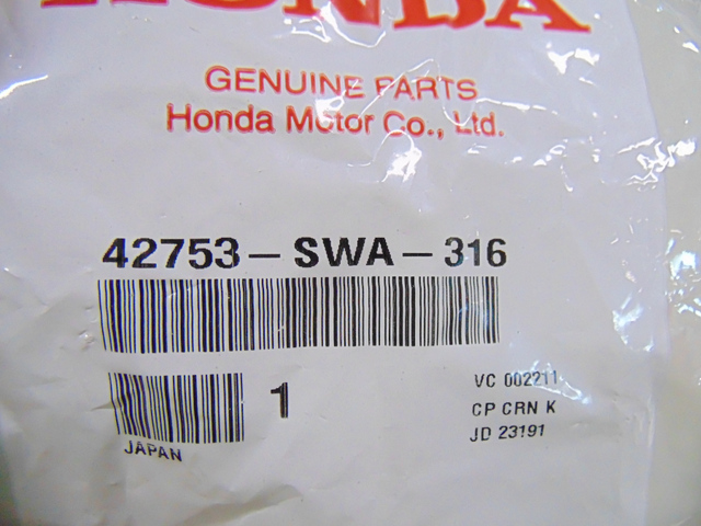 2007-2012 Honda Sensor 42753-SWA-316 | Genuine Honda Parts