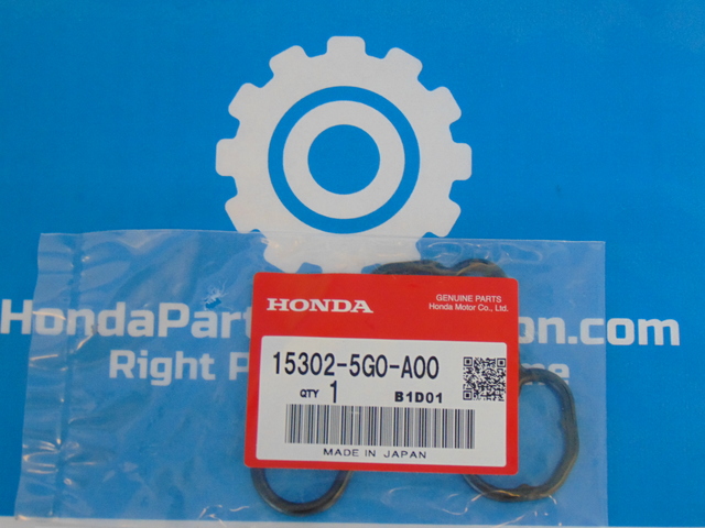 15302-5G0-A00 - 2013-2025 Honda - Gasket Oil Filter Base | Genuine ...