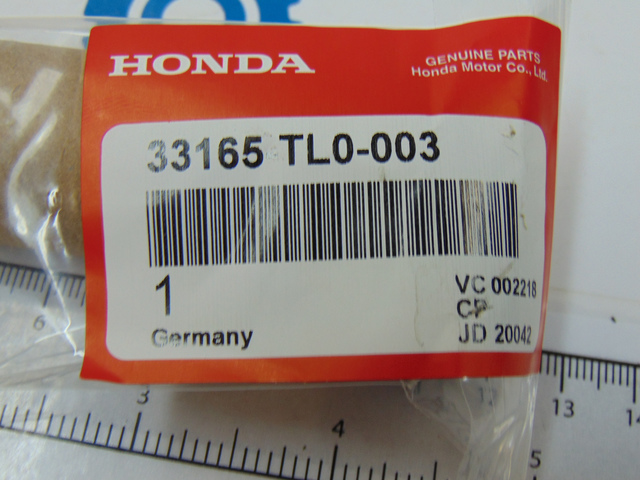 33165-TL0-003 - Bulb (H8) (12V 35W) (Stanley) - 2013-2020 Honda ...