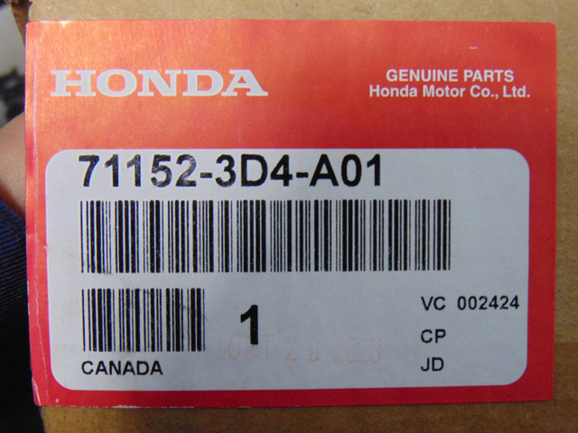 71152-3D4-A01 - 2023-2025 Honda CR-V - Trim Molding | Genuine Honda Parts