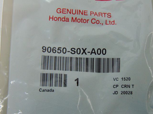 90650-S0X-A00 - 1999-2025 Honda - Lid Cowl Top | Genuine Honda Parts