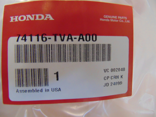 74116-TVA-A00 - 2018-2022 Honda Accord - Plate Front Engine Cover ...