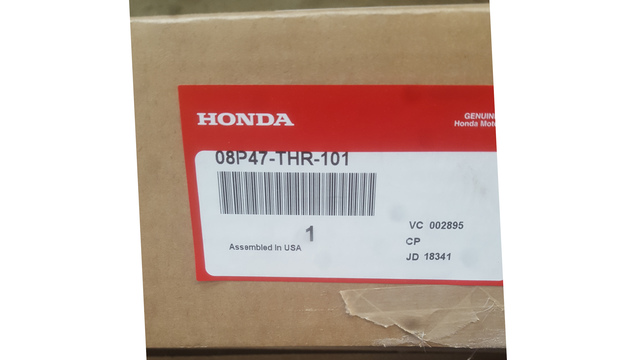 2018-2024 Honda Odyssey Air Deflector, Hood 08P47-THR-101 | Genuine ...