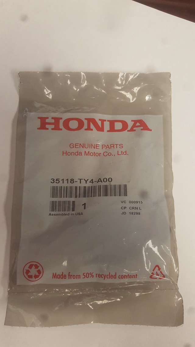 35118-TY4-A00 - Key, Immobilizer & Transmitter(Blank) - 2013-2015 Honda ...