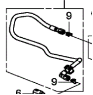 Hose Fuel Feed 16722-5AA-A01 | Genuine Honda Parts