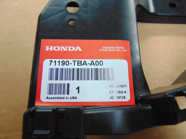 2016-2021 Honda Civic Headlamp Frame 71190-TBA-A00 | Genuine Honda Parts