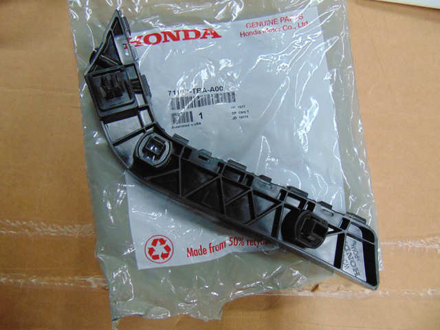 71198-TBA-A00 - Spacer L Front Bumper Side - 2016-2020 Honda Civic ...