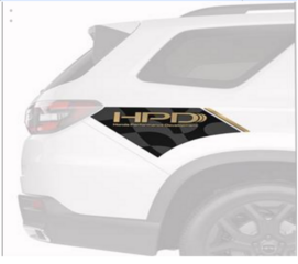 08F30-T90-100 - 2023-2025 Honda Pilot - Side Decal - Bronze - Hpd ...