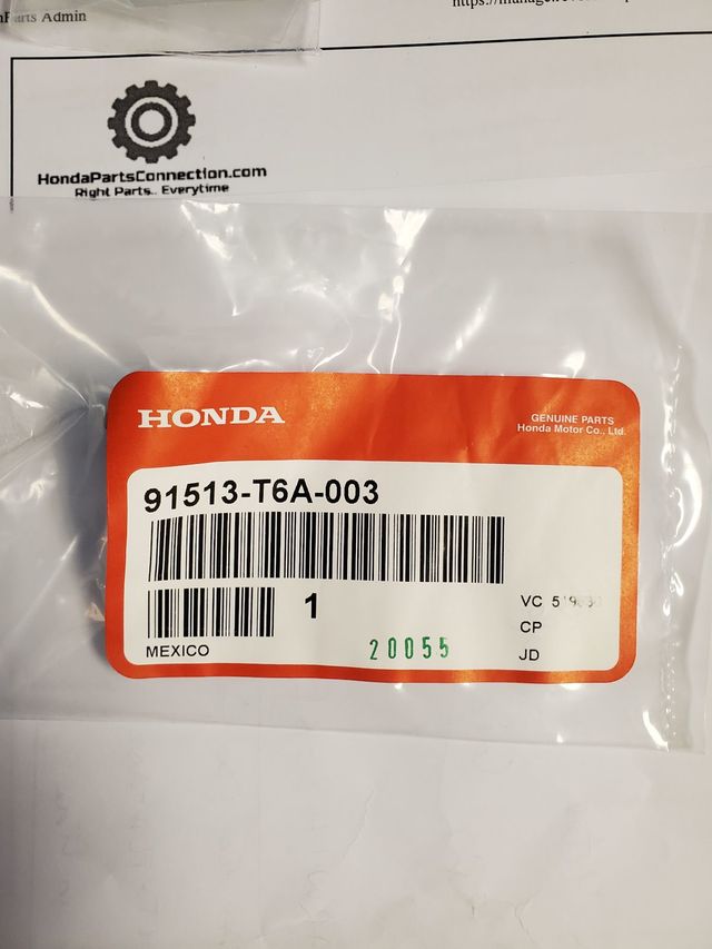 91513-T6A-003 - 2016-2022 Honda - Clip Tailgate Spoiler | Honda Parts Cheap