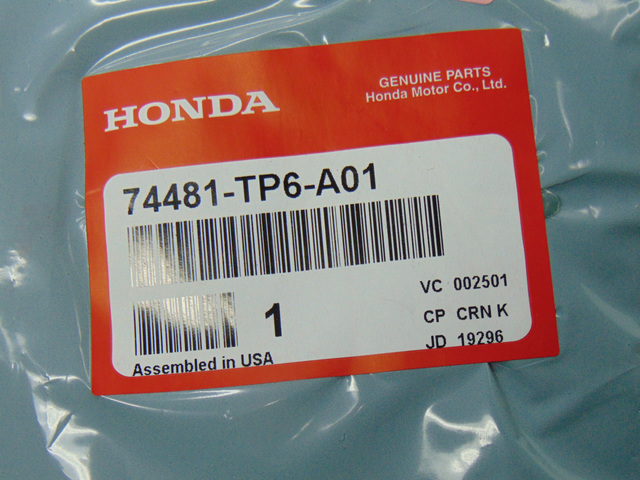 2010-2015 Honda Lid, Fuel Filler (not painted to match) 74481-TP6-A01 ...