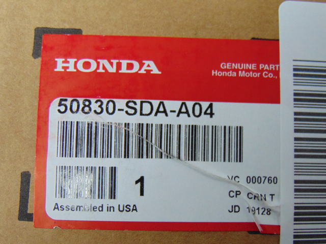 2003-2007 Honda Accord Front Mount 50830-SDA-A04 | Genuine Honda Parts