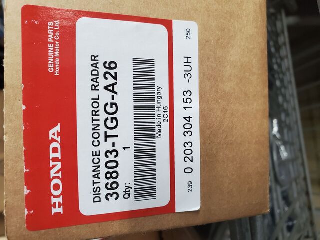 36803-TGG-A26 - Radar Sub Assembly - Genuine Honda Parts