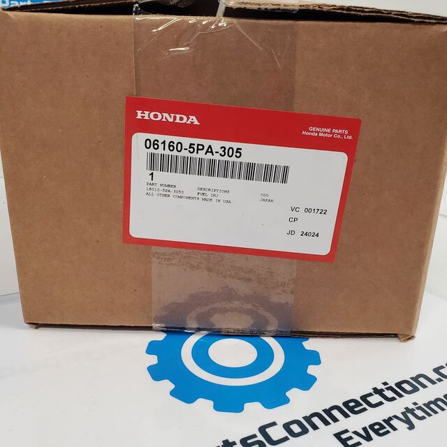 06160-5PA-305 - Injector Kit Fuel (superceded from 16010-5PA-305 ...