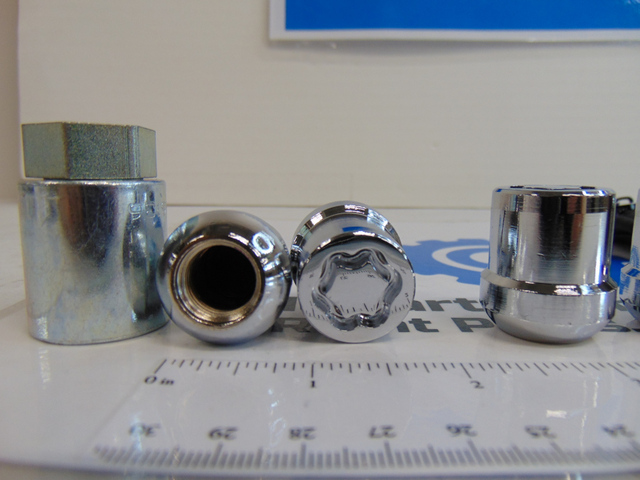 08W42-TK4-101 - Wheel Locks Chrome - 2014-2021 Honda | Genuine Honda Parts