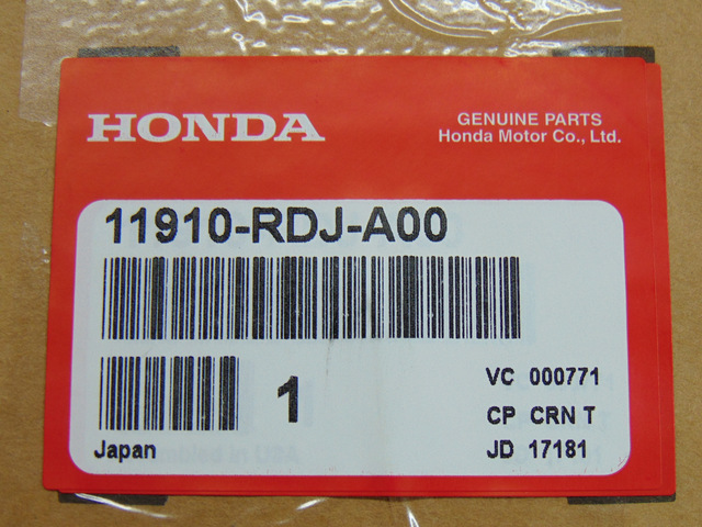 11910-RDJ-A00 - Bracket Engine Side Mounting - 2005-2010 Honda | Honda ...