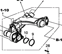 2017-2022 Honda CR-V Joint Assembly 17270-5PA-A00 | Genuine Honda Parts