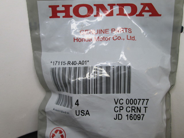 17115-R40-A01 - Gasket A In Manifold - 2008-2015 Honda | Genuine Honda ...