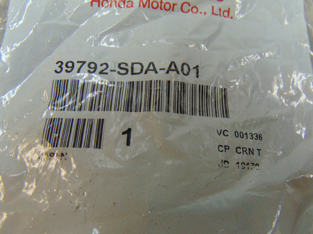 39792-SDA-A01 - Relay Assembly (Micro Iso) (Omron) - 2005-2021 Honda ...