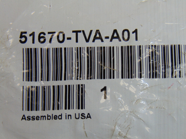 51670-TVA-A01 - Rubber, Front Shock Absorber Mounting - 2018-2020 Honda ...