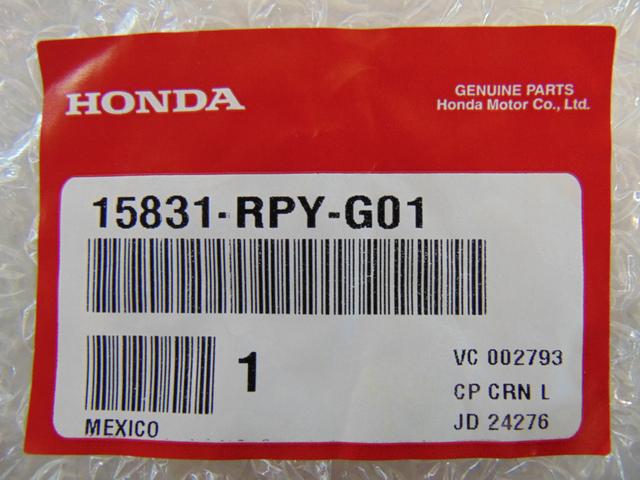 15831-RPY-G01 - Solenoid | Genuine Honda Parts