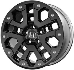 2017-2023 Honda Ridgeline 18 Inch Alloy Wheel Black | Genuine Honda Parts