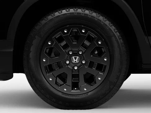 2017-2023 Honda Ridgeline 18 Inch Alloy Wheel Black | Honda Parts Guys