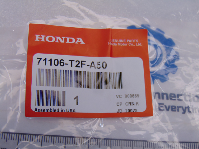 71106-T2F-A50 - Duct, Front Bumper Air (Upper) - 2016-2017 Honda Accord ...