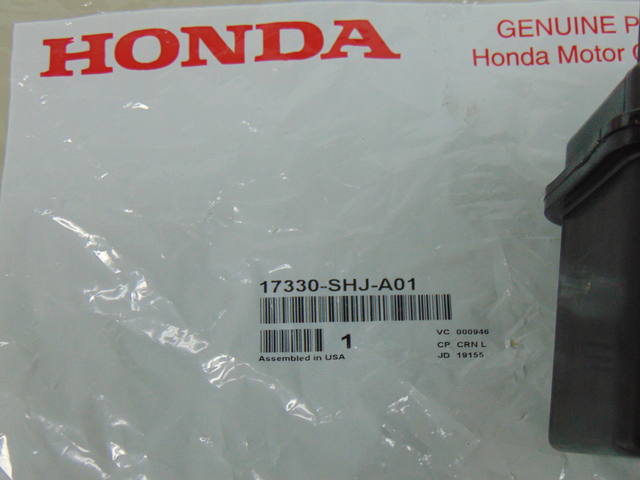 17330-SHJ-A01 - Cannister Vent Shut Valve (Dust Filter) | Genuine Honda ...