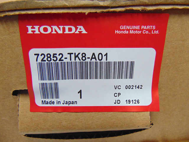 72852-TK8-A01 - Object Sensor | Genuine Honda Parts
