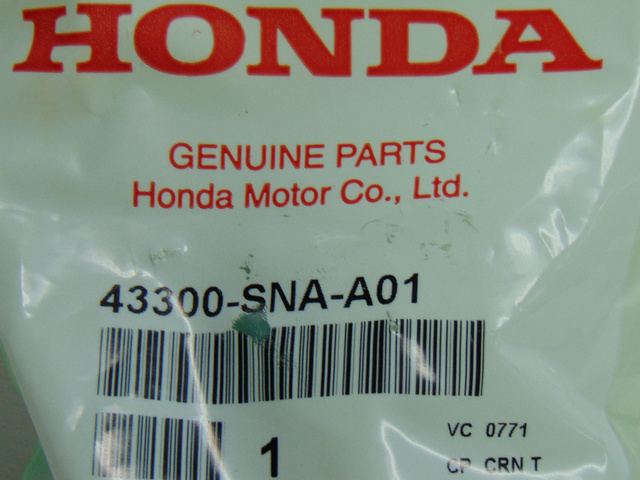 43300-SNA-A01 - Cylinder Assembly, Rear Wheel - 2006-2015 Honda | Honda ...