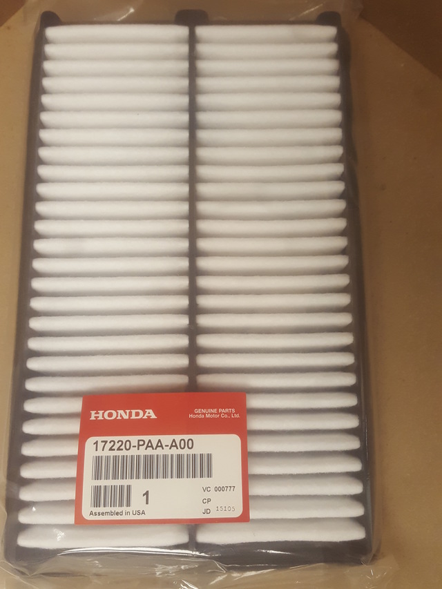 17220-PAA-A00 - Element Assembly, Air Cleaner - 1998-2002 Honda Accord ...