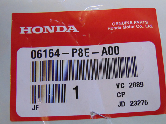 06164-P8E-A00 - 2002-2004 Honda - Injector Set Fuel | Genuine Honda Parts