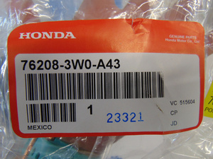 76208-3W0-A43 - 2023-2025 Honda HR-V - Mirror Assembly | Genuine Honda ...