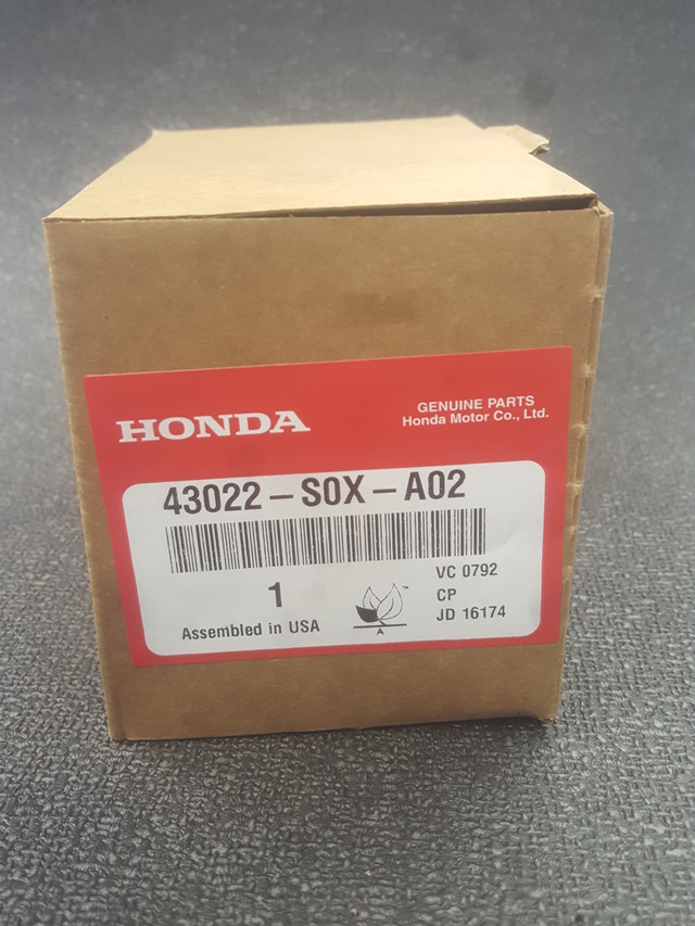 43022-S0X-A02 - Brake Pads Rear - 2002-2004 Honda Odyssey | Genuine ...