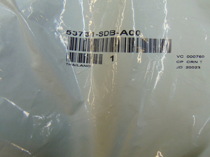 2003-2007 Honda Accord Suction Hose 53731-SDB-A00 | Genuine Honda Parts