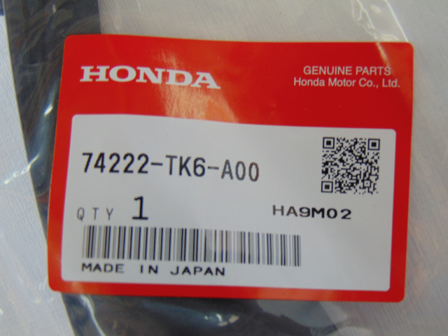 74222-TK6-A00 - Cover, Passenger Hood Hinge - 2009-2013 Honda Fit ...