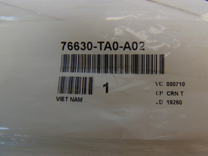 76630-TA0-A02 - Blade Windshield Wiper (475MM) - 2008-2015 Honda ...
