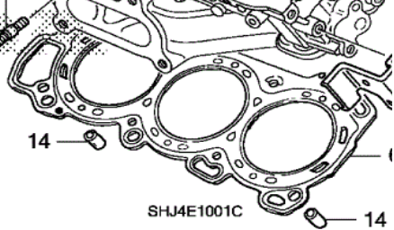 12251-RDJ-A01 - 2005-2010 Honda - Head Gasket | Genuine Honda Parts