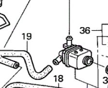 2003-2011 Honda Element Filter 17315-SCV-A02 | Genuine Honda Parts