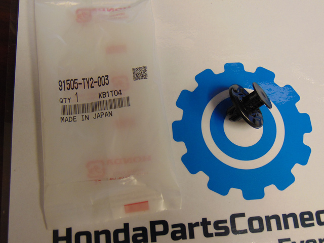 91505-TY2-003 - Clip, Cover (Lower) - 2014-2021 Honda | Honda Parts Cheap