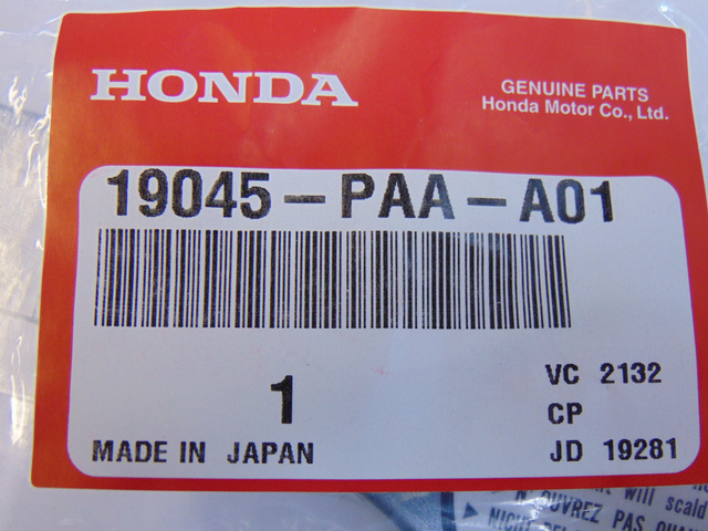 19045-PAA-A01 - Cap Radiator (Denso) - 1992-2008 Honda | Genuine Honda ...