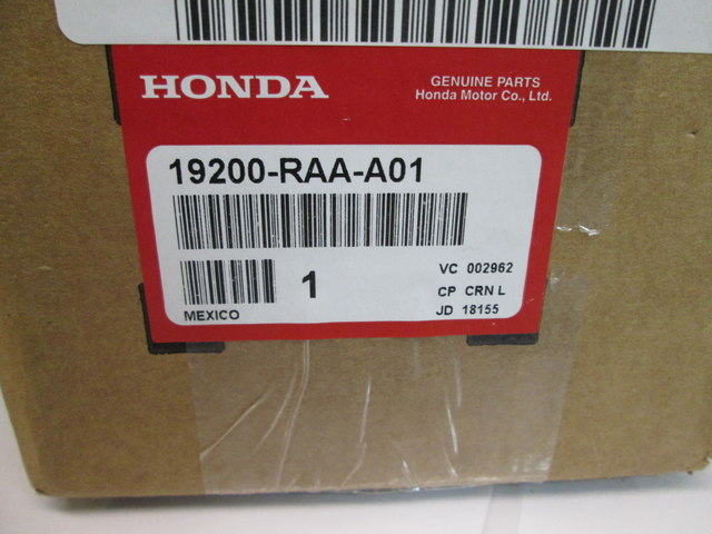 19200-RAA-A01 - Water Pump - 2003-2011 Honda | Genuine Honda Parts