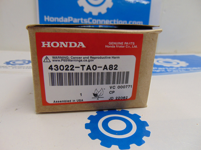 Rear Brake Pad Set same as 43022-TA0-A81 43022-TA0-A82 | Genuine Honda ...
