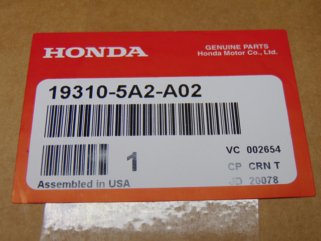 19310-5A2-A02 - Cover Assembly Thermostat (Nippon Thermostat) - 2013 ...