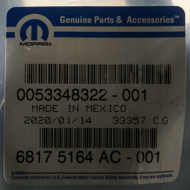 2015-2021 Dodge Air Cleaner Body 68175164AC | QuirkParts