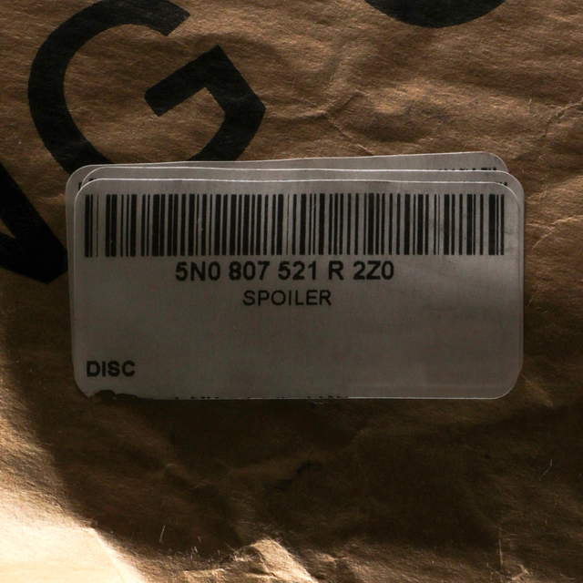 Spoiler 5N0-807-521-R-2Z0 | QuirkParts