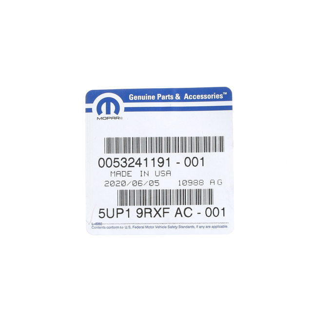 2017-2025 Jeep Compass Wheel Flare Molding, Left 7ST33RXFAA | Mopar OEM ...