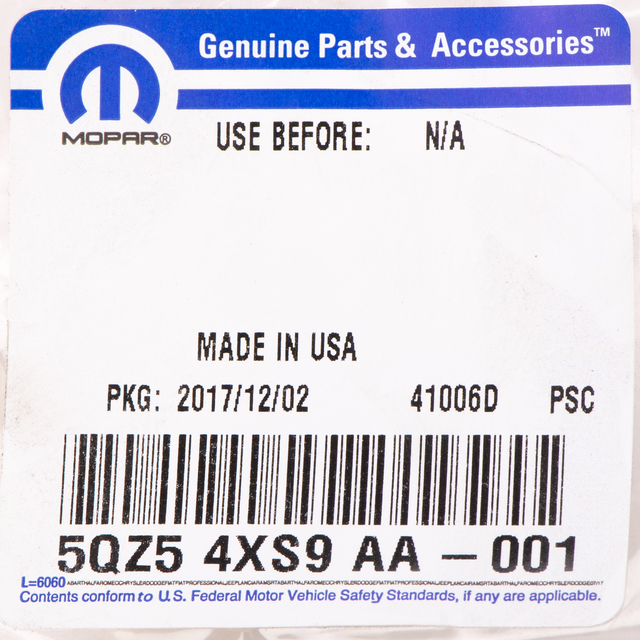 2014-2018 Jeep Cherokee OEM NEW Mopar 2014-18 Jeep Cherokee Fascia ...